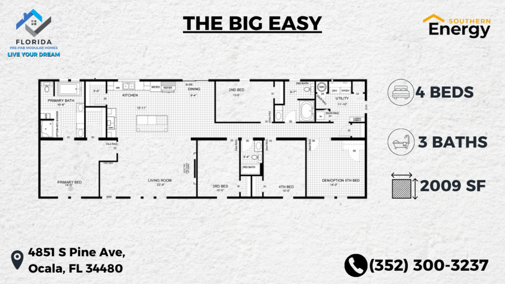 THE BIG EASY - Florida Prefab Modular Homes