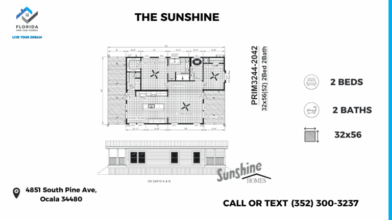 The Sunshine Home - Florida Prefab Modular Homes